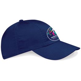 Navy Cap - Embroidered with Crakehall CofE School logo